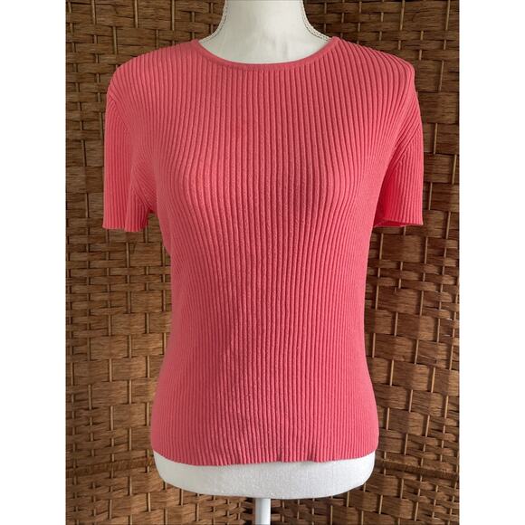Lord & Taylor | Sweaters | Lord Taylor Sweater Womens Pink Orange ...